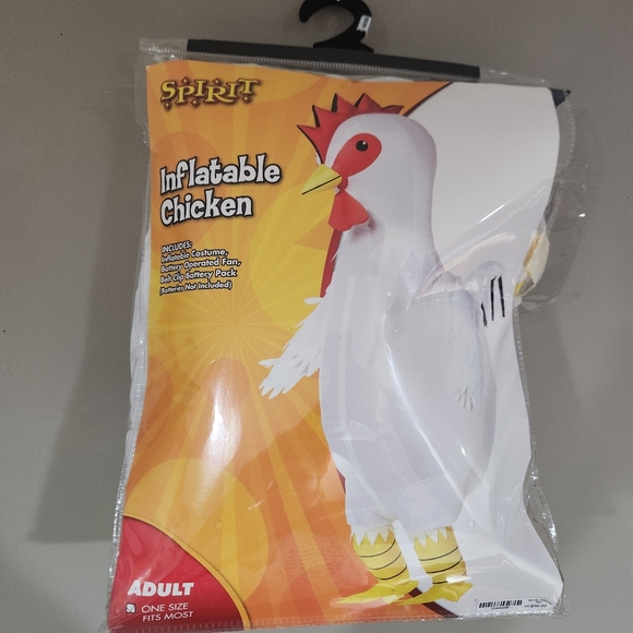 Spirit | Other | Spirit Halloween Inflatable Chicken Costume Adult One ...